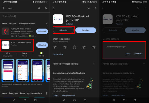 Jak odinstalować aplikacje na telefonie Android i iOS? - 4 sposoby - Smartopia