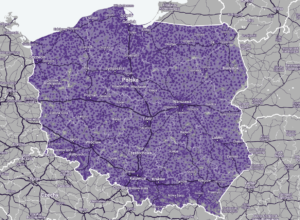 Mapa zasięgu Play 5G / 4G LTE w Polsce - Smartopia
